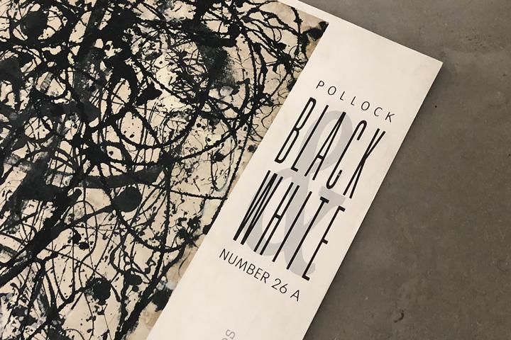Jackson Pollock - Black & White Number 26 A - ポスター専門店 Jackson Pollock - Black & White Number 26 A - ポスター専門店
