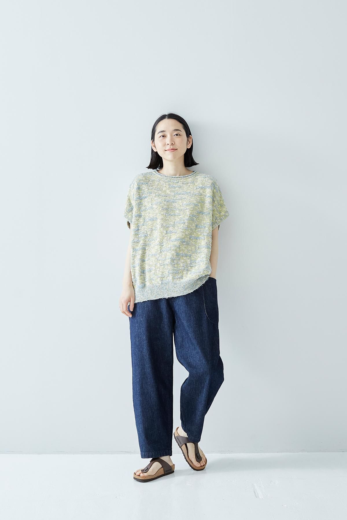 cotton denim balloon pants - atelier naruse|Online store cotton denim balloon pants - atelier naruse|Online store