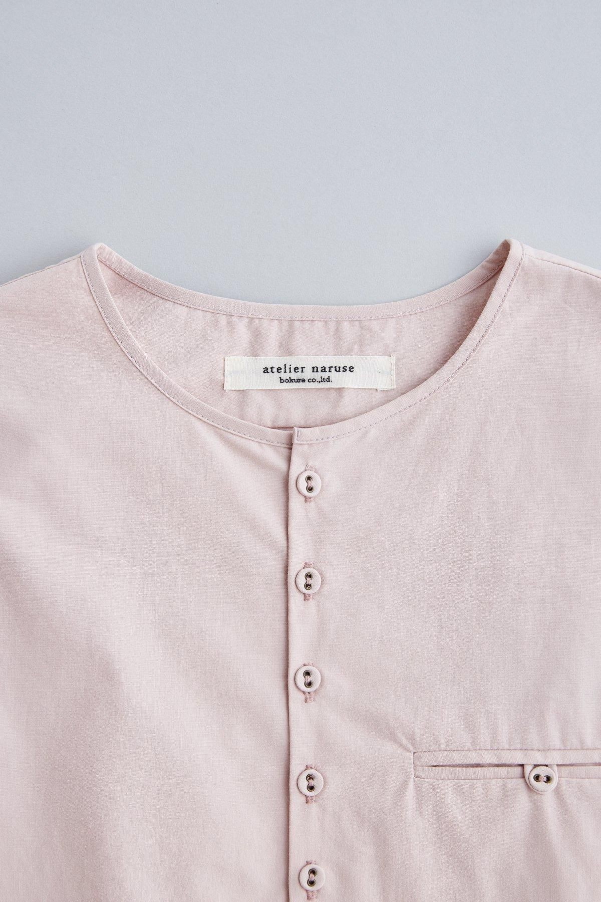 cotton henry neck shirt - atelier naruse|Online store|the an cotton henry neck shirt - atelier naruse|Online store|the an
