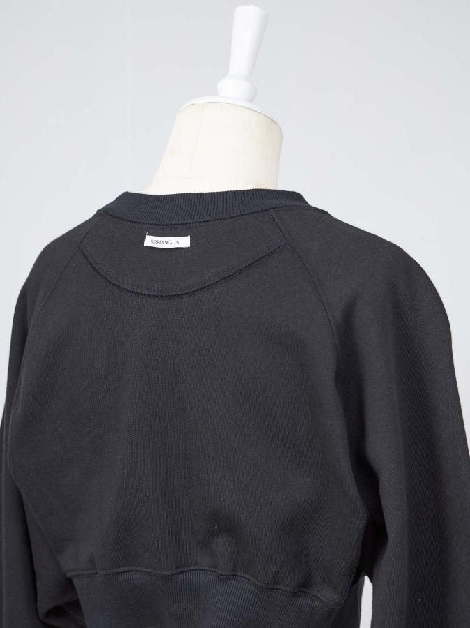 BASIC~ Short Sweat Top - ROSARYMOON OFFICIAL WEB STORE BASIC~ Short Sweat Top - ROSARYMOON OFFICIAL WEB STORE