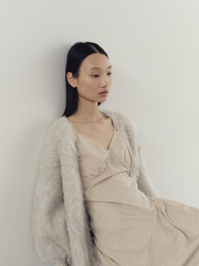 Shaggy 2way Cardigan - ROSARYMOON OFFICIAL WEB STORE Shaggy 2way Cardigan - ROSARYMOON OFFICIAL WEB STORE