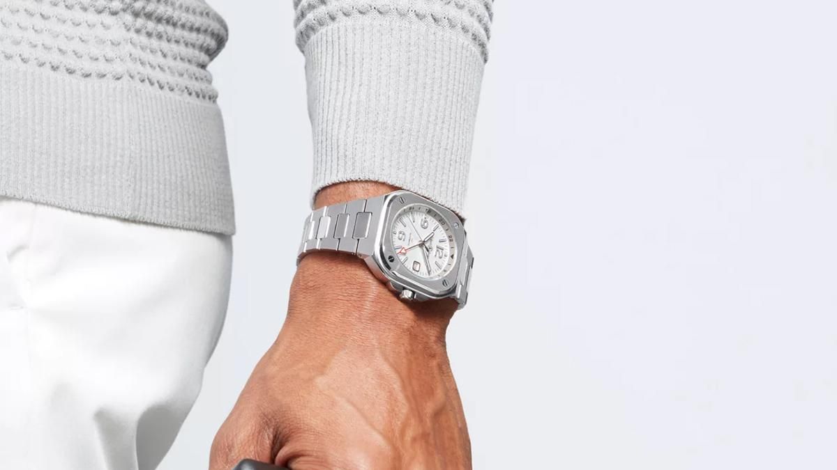 BR05G-SI-ST/SST ホワイト Bell & Ross ベル&ロス インストゥル BR05G-SI-ST/SST ホワイト Bell & Ross ベル&ロス インストゥル