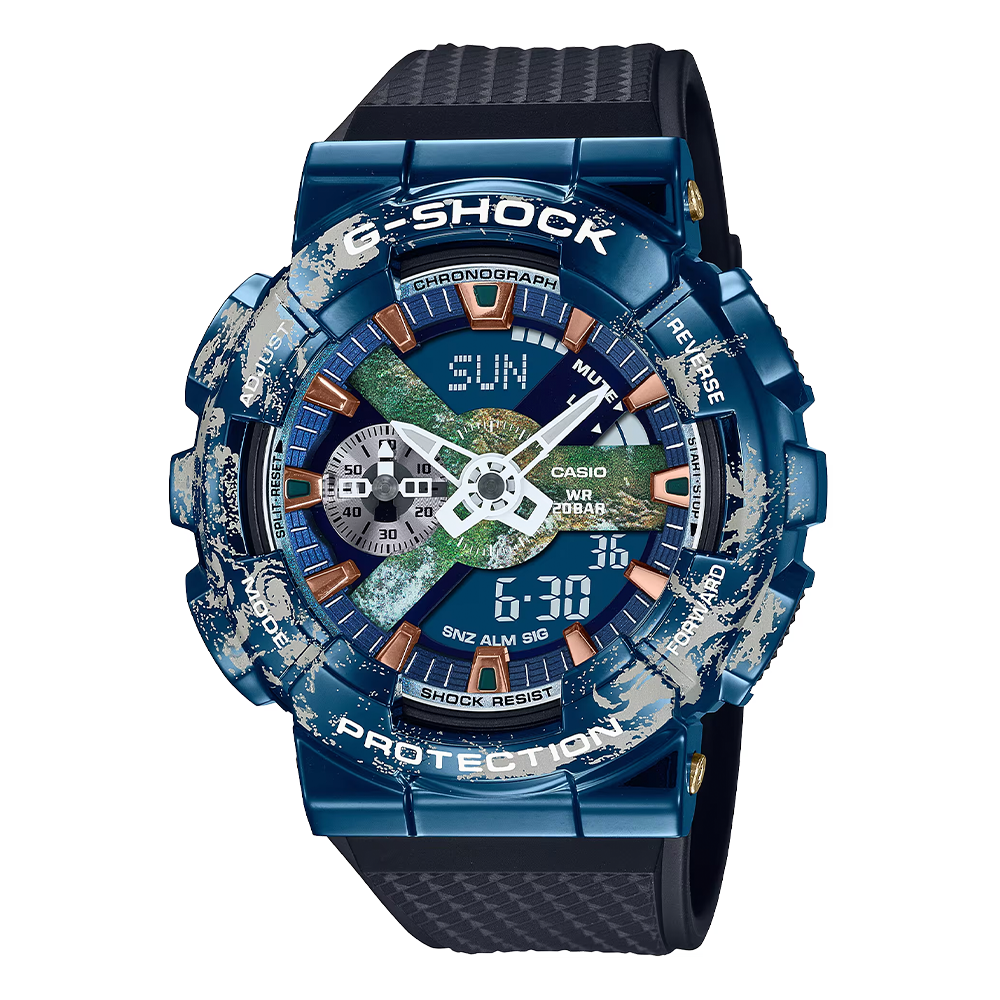 CASIO カシオ G-SHOCK Gショック 110 シリーズ GM-110EARTH-1AJR CASIO カシオ G-SHOCK Gショック 110 シリーズ GM-110EARTH-1AJR