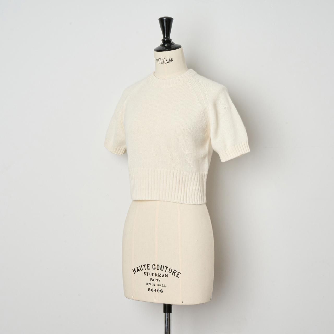 CASHMERE MINI TOPSIVORY - maisoncarree CASHMERE MINI TOPSIVORY - maisoncarree