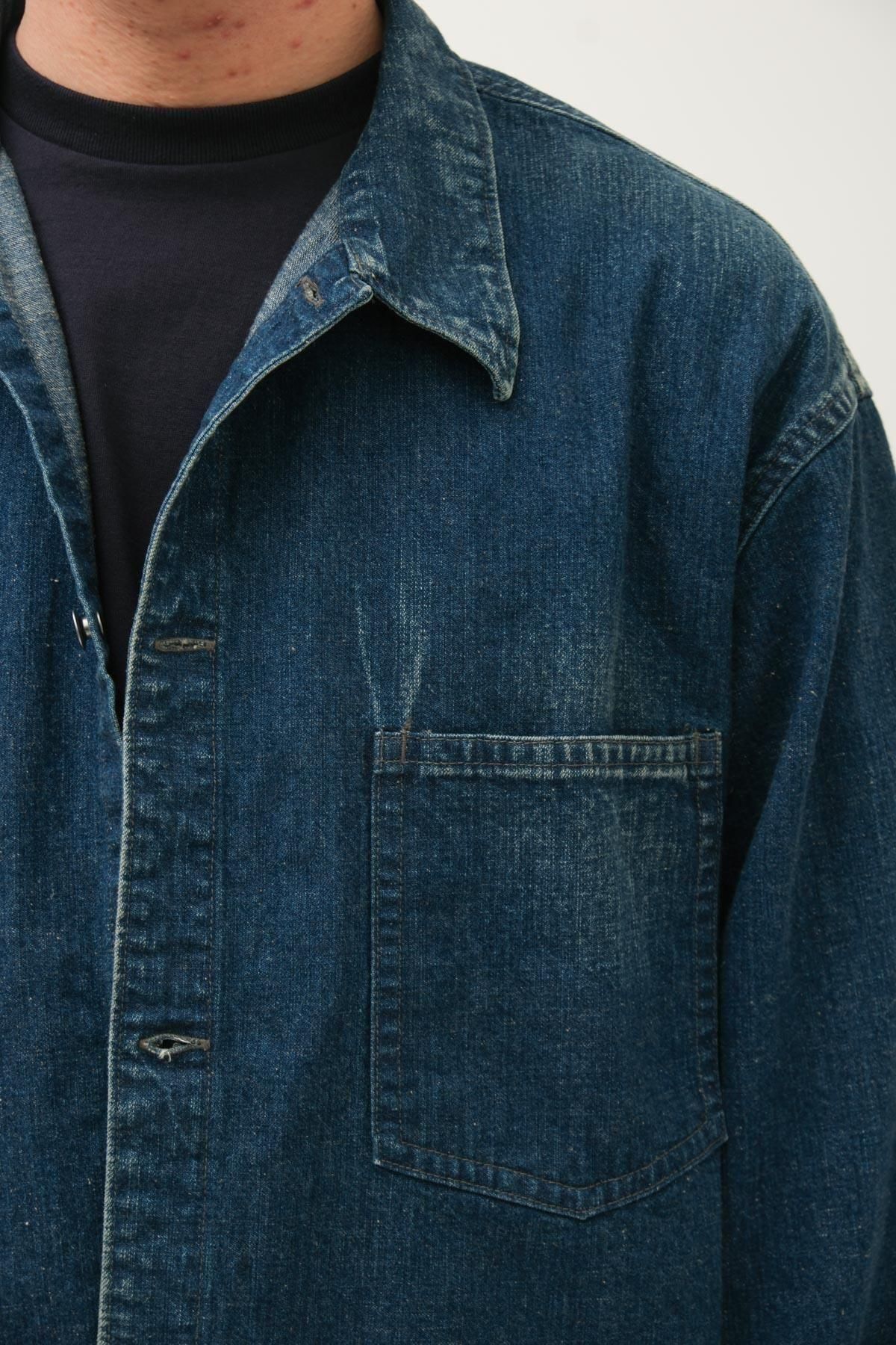 A.PRESSE / US NAVY Denim Jacket - IMA:ZINE A.PRESSE / US NAVY Denim Jacket - IMA:ZINE