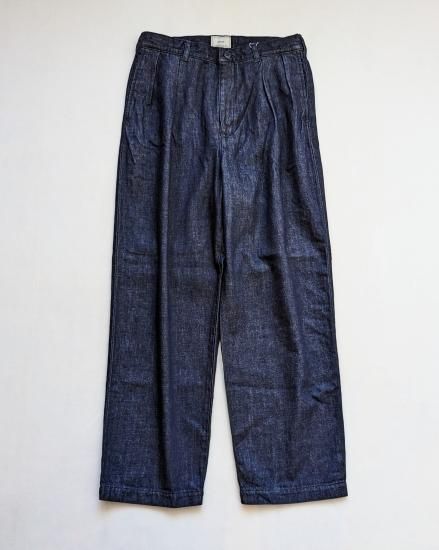 EVCON 2TUCK DENIM TROUSER EVCON 2TUCK DENIM TROUSER