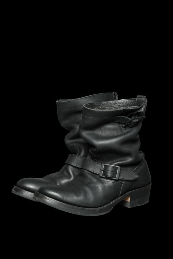 x Rolling dub TRIO “GUIDI CALF” ENGINEER BOOTS - BACKLASH x Rolling dub TRIO “GUIDI CALF” ENGINEER BOOTS - BACKLASH