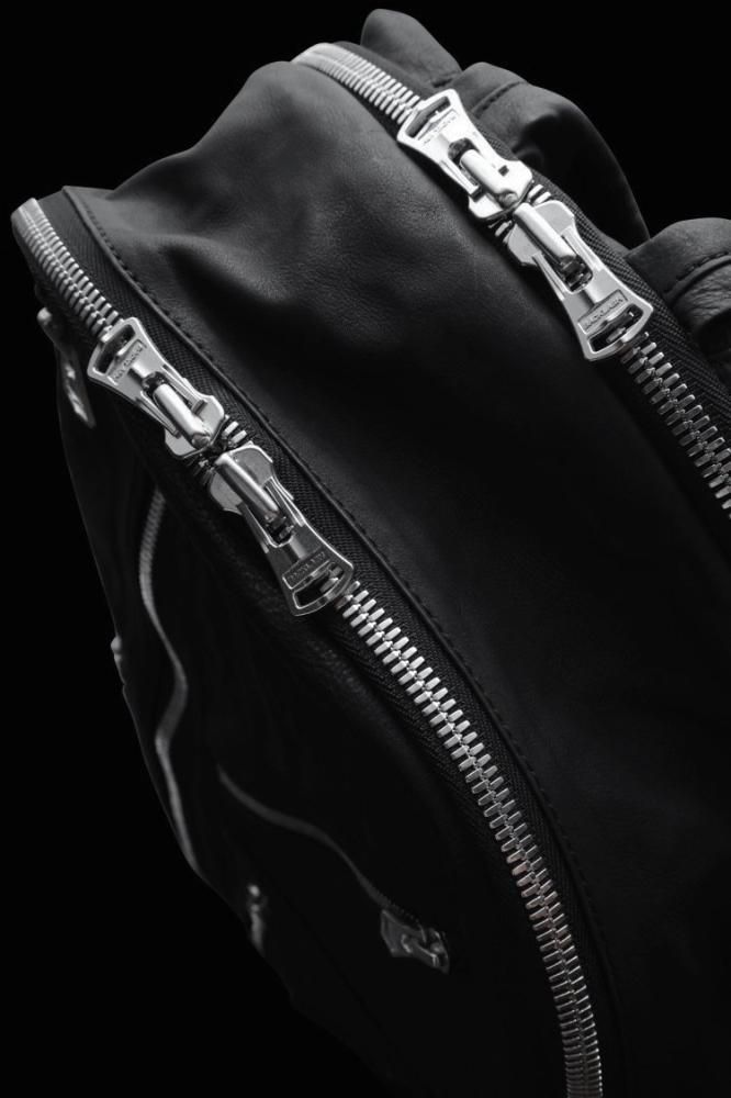 JAPAN CALF GARMENT-WASH RIDERS BACKPACK - BACKLASH バック JAPAN CALF GARMENT-WASH RIDERS BACKPACK - BACKLASH バック