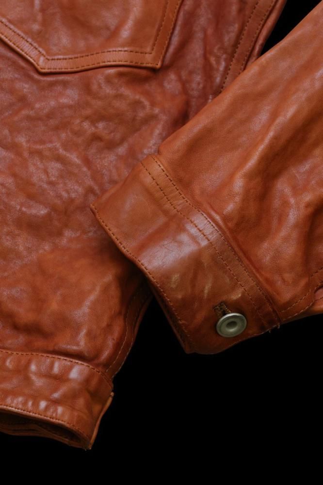 ITALY SHOULDER “GARMENT-DYED” 2ND. JACKET - BACKLASH バック ITALY SHOULDER “GARMENT-DYED” 2ND. JACKET - BACKLASH バック