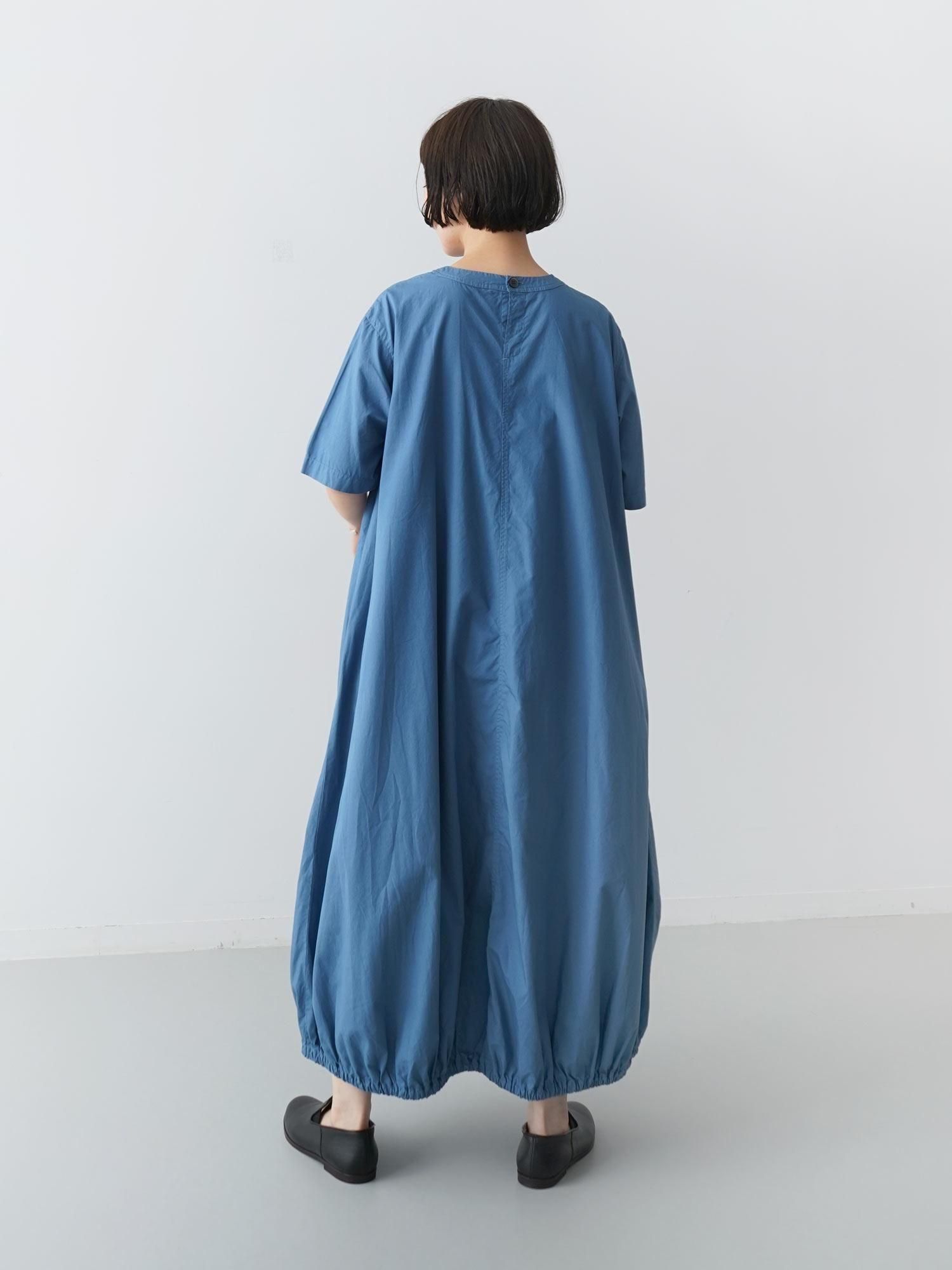 MALK online store 】grin / 染めブロードバルーン5分袖 MALK online store 】grin / 染めブロードバルーン5分袖