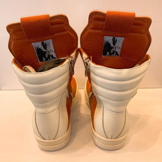 Rick Owens Geobasket ORANGE リック・オウエンス ジオ Rick Owens Geobasket ORANGE リック・オウエンス ジオ
