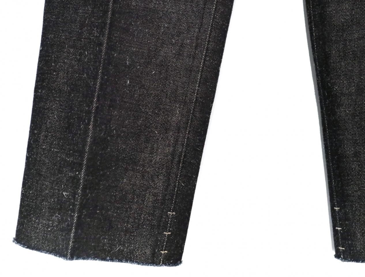 DENIM BONDING WIDE STRAIGHT PANTS - Revolution Web Store DENIM BONDING WIDE STRAIGHT PANTS - Revolution Web Store