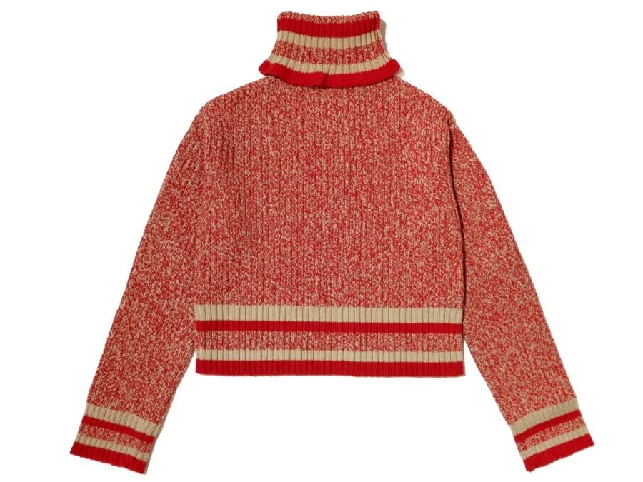 LINED HIGH-NECK SWEATER - Revolution Web Store