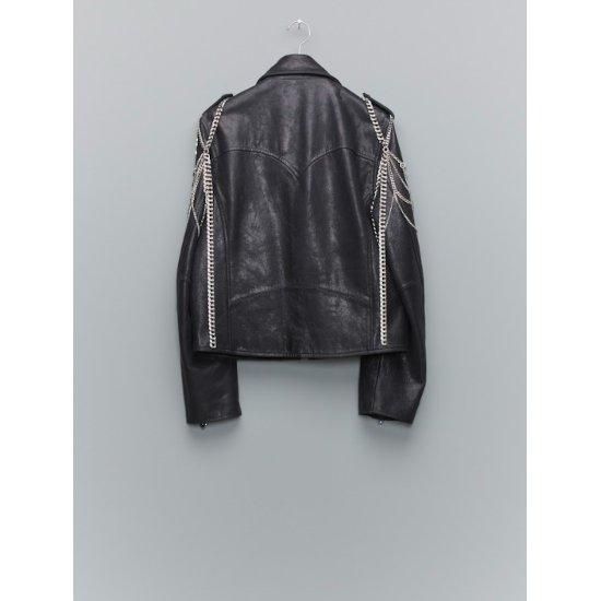 MASU 【エムエーエスユー】 WEB SINGLE RIDERS JACKET BLACK MASU 【エムエーエスユー】 WEB SINGLE RIDERS JACKET BLACK