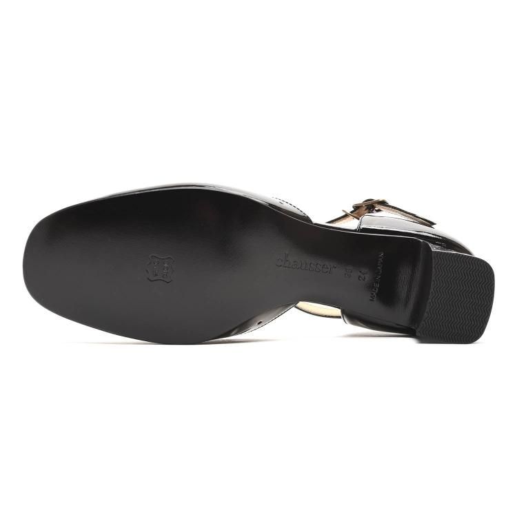 ショセ C-2269 Tストラップ (ブラックエナメル) | 販売店 | (有 ショセ C-2269 Tストラップ (ブラックエナメル) | 販売店 | (有