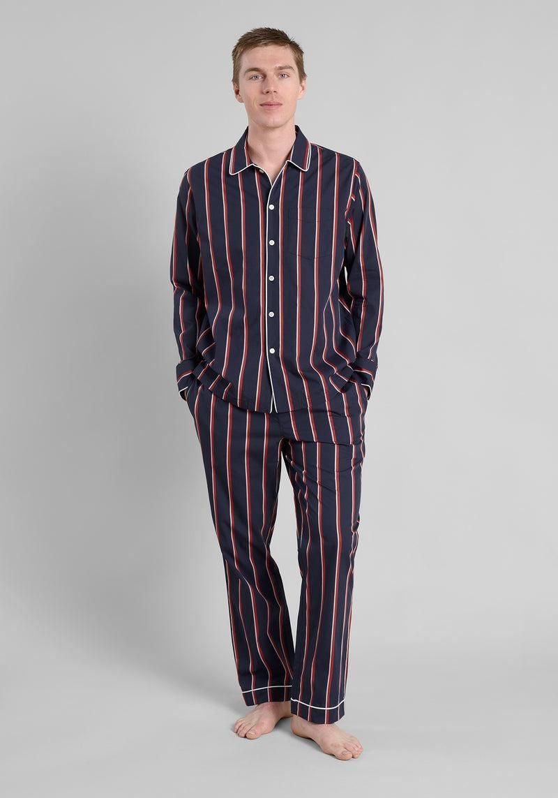 2024SS【SLEEPY JONES】メンズ|Henry Pajama Set|Marine Stripe 2024SS【SLEEPY JONES】メンズ|Henry Pajama Set|Marine Stripe