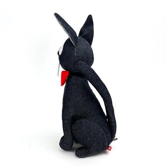 魔女の宅急便 ジジ ×EDWINぬいぐるみ デニム ブラック ギフト ジブリ 魔女の宅急便 ジジ ×EDWINぬいぐるみ デニム ブラック ギフト ジブリ
