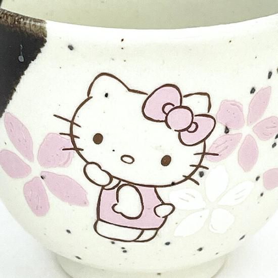 サンリオ ハローキティ 美濃焼 ゆのみ キッチン コップ Sanrio サンリオ ハローキティ 美濃焼 ゆのみ キッチン コップ Sanrio