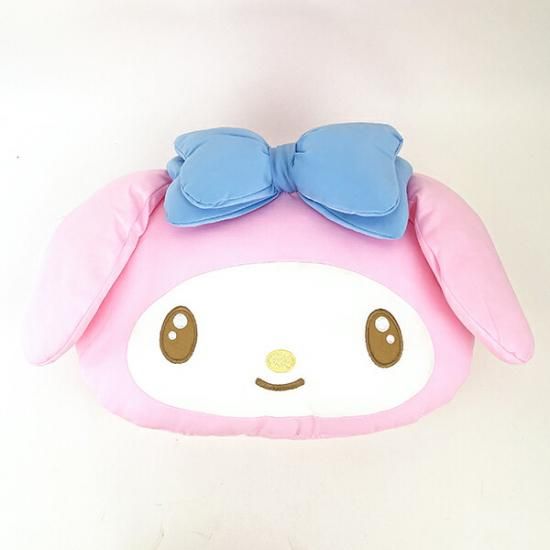 サンリオ マイメロディ ひんやりフェイスクッション インテリア サンリオ マイメロディ ひんやりフェイスクッション インテリア