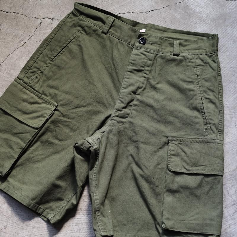 OUTIL】Pantalon Blesle Short -OLIVE- - HUUKU OUTIL】Pantalon Blesle Short -OLIVE- - HUUKU