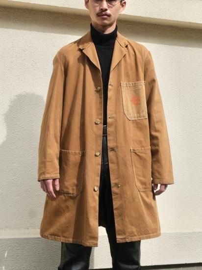 1960〜70's UK Vintage Cotton-Drill Work Coat - Vintage & Archive 1960〜70's UK Vintage Cotton-Drill Work Coat - Vintage & Archive