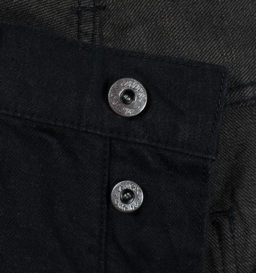 TROPHY CLOTHING [-1907 NARROW BLACKIE DENIM- Black w.28,30 TROPHY CLOTHING [-1907 NARROW BLACKIE DENIM- Black w.28,30