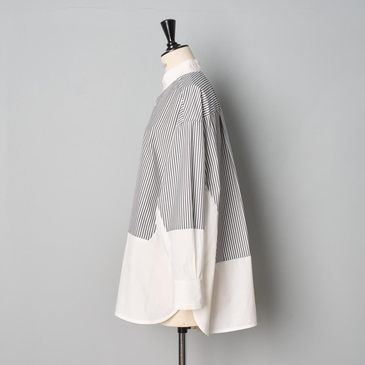 Pale Jute Striped panel shirt - Pale Jute Pale Jute Striped panel shirt - Pale Jute