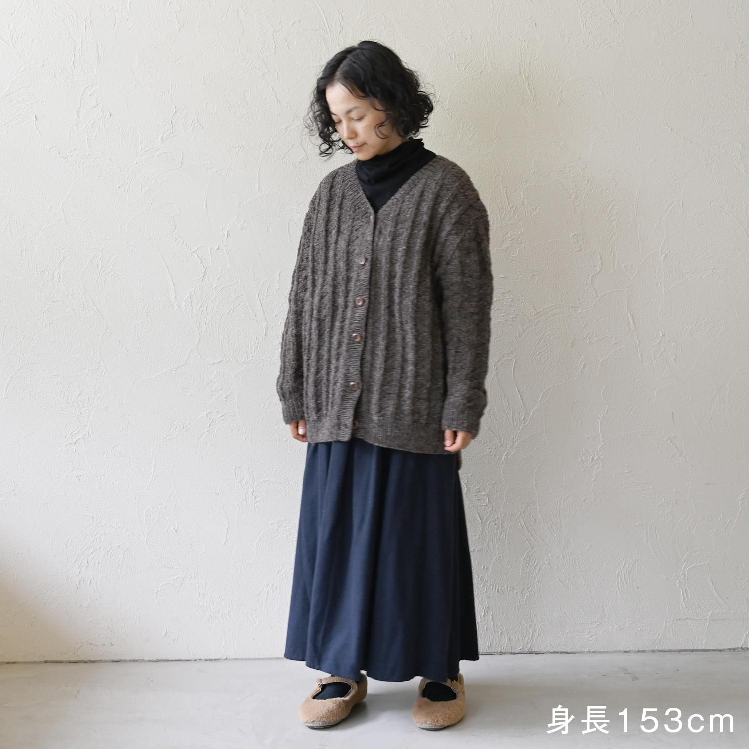 SN フックラロングカーディガン - 【シサム工房 公式OnlineStore SN フックラロングカーディガン - 【シサム工房 公式OnlineStore
