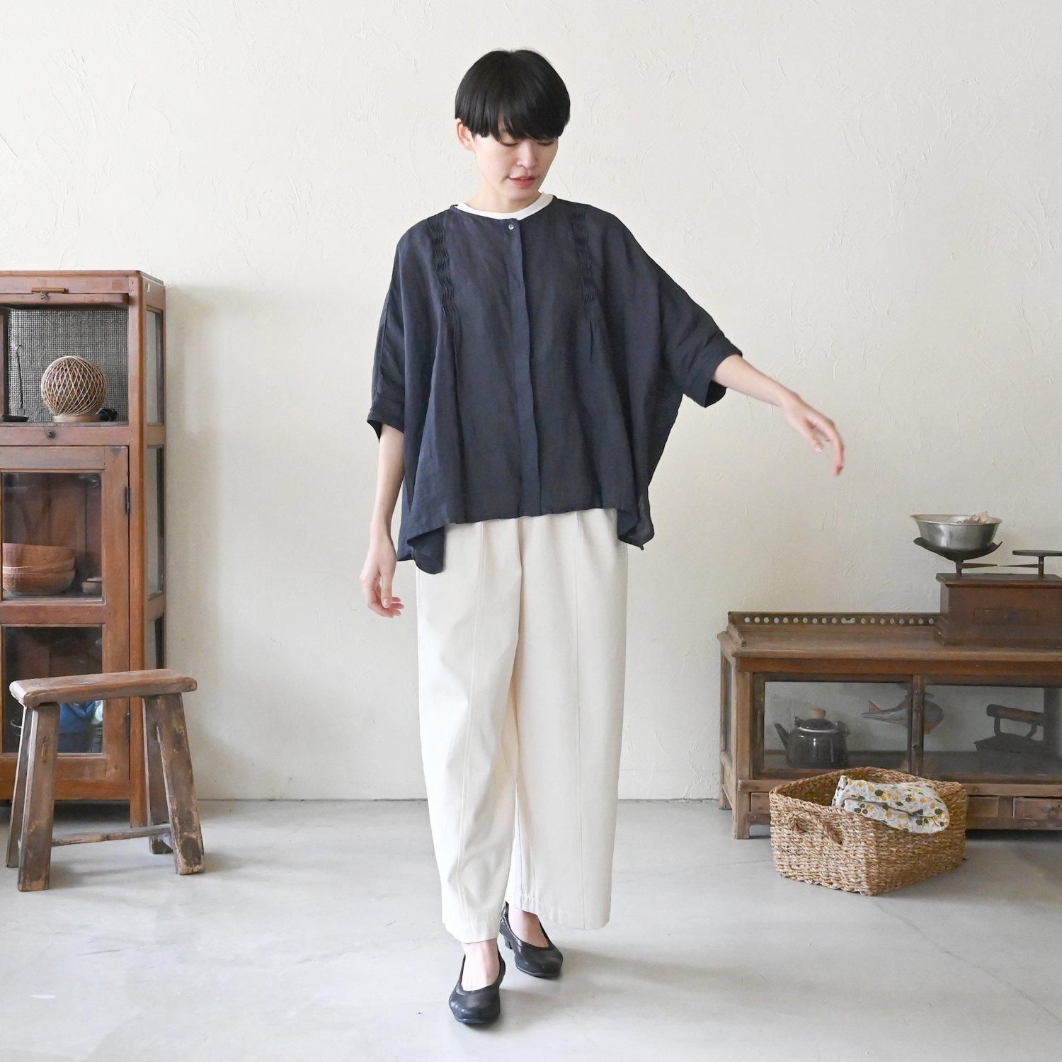 KL Linenサザナミワイドシャツ - 【シサム工房 公式OnlineStore KL Linenサザナミワイドシャツ - 【シサム工房 公式OnlineStore