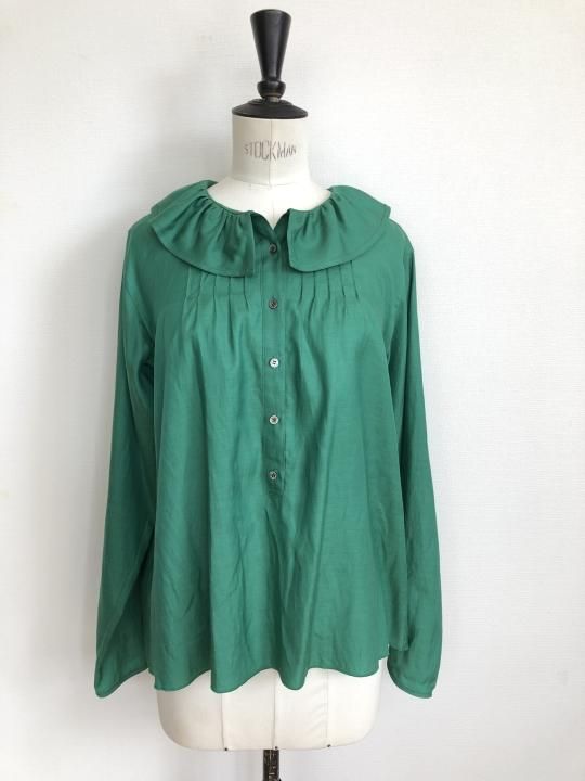 T.yamai paris フリルカラーブラウス - m-market T.yamai paris フリルカラーブラウス - m-market