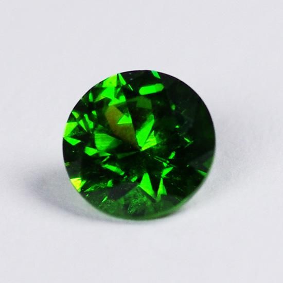 天然カラーストーン 1.04ct デマントイドガーネット ラウンド 天然カラーストーン 1.04ct デマントイドガーネット ラウンド
