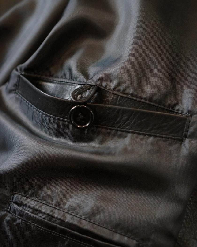 ZIAS LEATHER JACKET】cow leather - Time is on ZIAS LEATHER JACKET】cow leather - Time is on