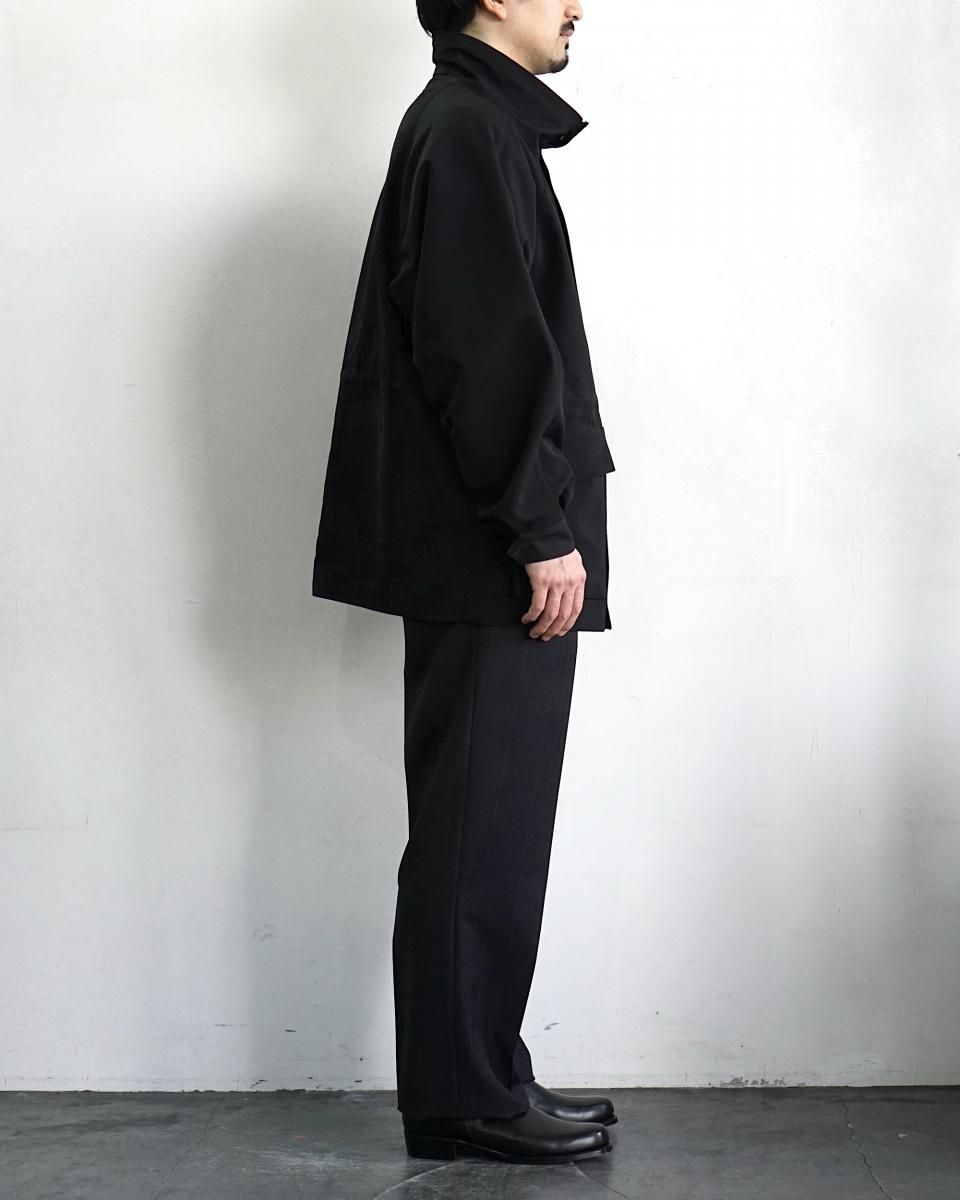25SS AURALEE WOOL MAX CANVAS HIGH NECK ZIP BLOUSON 25SS AURALEE WOOL MAX CANVAS HIGH NECK ZIP BLOUSON