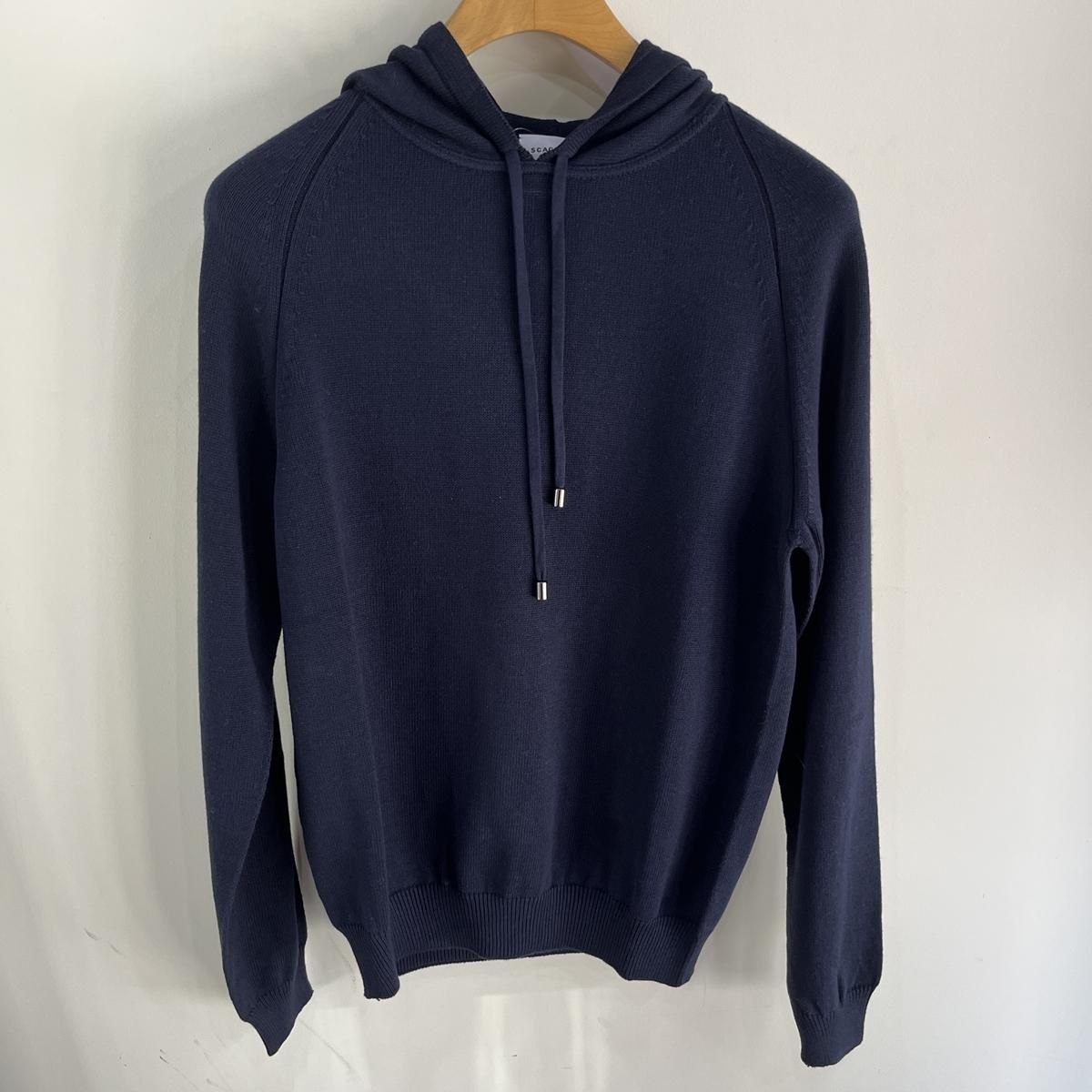 スカリオーネ プルオーバー サマーニットパーカー/UMC091-NAVY スカリオーネ プルオーバー サマーニットパーカー/UMC091-NAVY