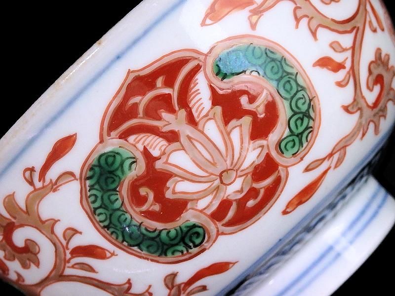名品 古伊万里 蓋付窓絵花草文壺 状態良し 高さ約33㎝ 気品漂う 名品 古伊万里 蓋付窓絵花草文壺 状態良し 高さ約33㎝ 気品漂う