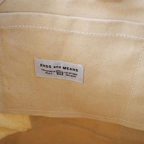 ENDS and MEANS】 2WAY CANVAS TOTE BAG ENDS and MEANS】 2WAY CANVAS TOTE BAG