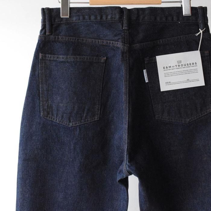 ENDS and MEANS】 5 Pocket DENIM -Indigo- ENDS and MEANS】 5 Pocket DENIM -Indigo-