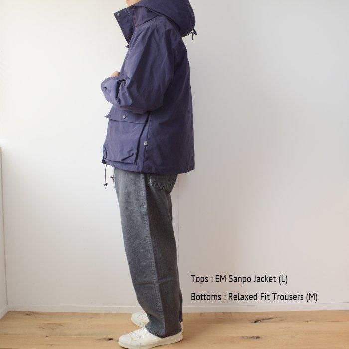 ENDS and MEANS】 SANPO JACKET 2024AW - Dark Purple - ENDS and MEANS】 SANPO JACKET 2024AW - Dark Purple -