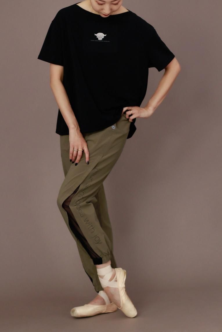 □【Jogger pants】 Light khaki - Balletwear brand unoa □【Jogger pants】 Light khaki - Balletwear brand unoa
