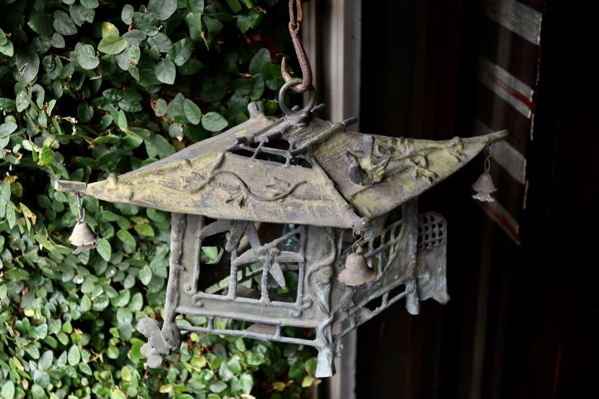 銅器釣灯籠 / Bronze Hanging Lantern - OKURA ORIENTAL ART 銅器釣灯籠 / Bronze Hanging Lantern - OKURA ORIENTAL ART