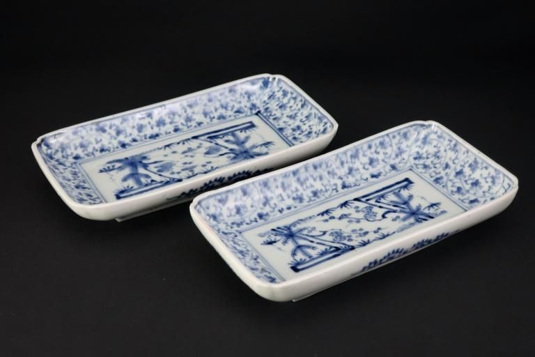 長皿・変形皿/ Rectangular plate - OKURA ORIENTAL ART / 大蔵 長皿・変形皿/ Rectangular plate - OKURA ORIENTAL ART / 大蔵