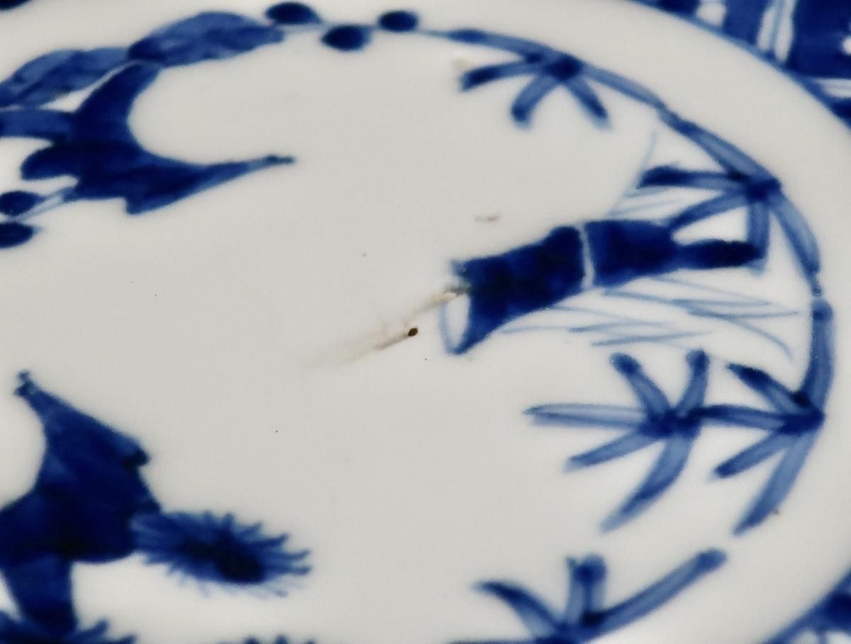 伊万里染付微塵唐草文七寸皿 五枚組 / Imari Blue & White 伊万里染付微塵唐草文七寸皿 五枚組 / Imari Blue & White
