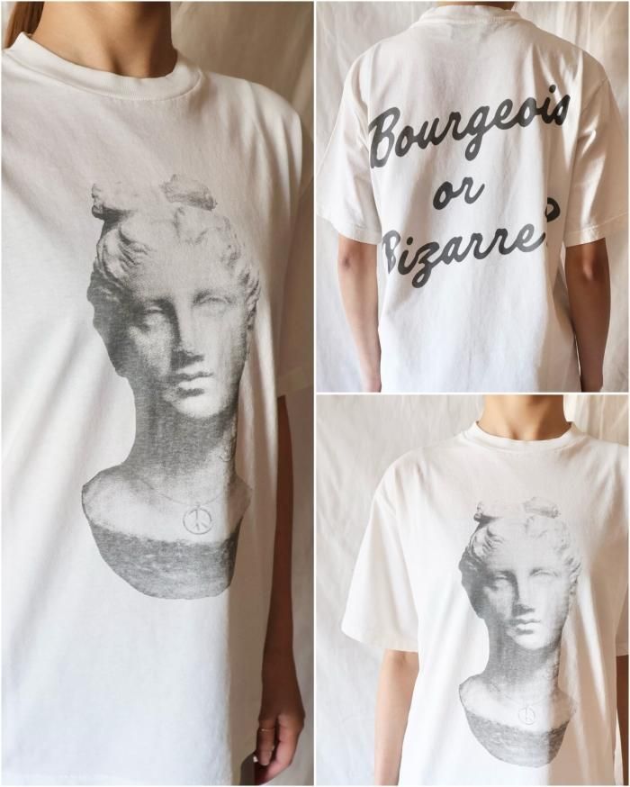 Aries:Aged Statue SS Tee - OFF WHITE - ORANN ONLINE SHOP Aries:Aged Statue SS Tee - OFF WHITE - ORANN ONLINE SHOP