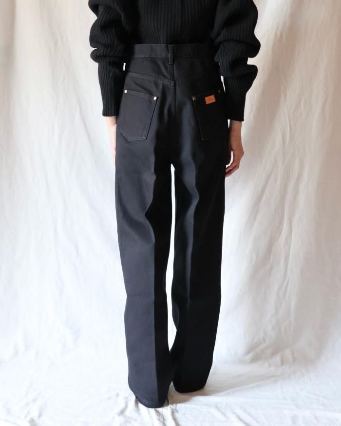 Cristaseya:HIGH WASTED BLACK DENIM - BLACK - ORANN ONLINE SHOP Cristaseya:HIGH WASTED BLACK DENIM - BLACK - ORANN ONLINE SHOP