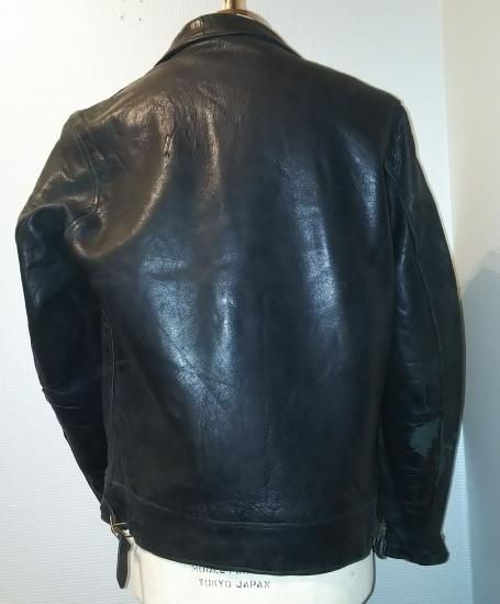 60's Highwayman nebraska Leather Jacket - neon-leather 60's Highwayman nebraska Leather Jacket - neon-leather