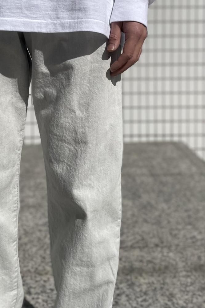 straight denim pant(bleach) - H-L straight denim pant(bleach) - H-L
