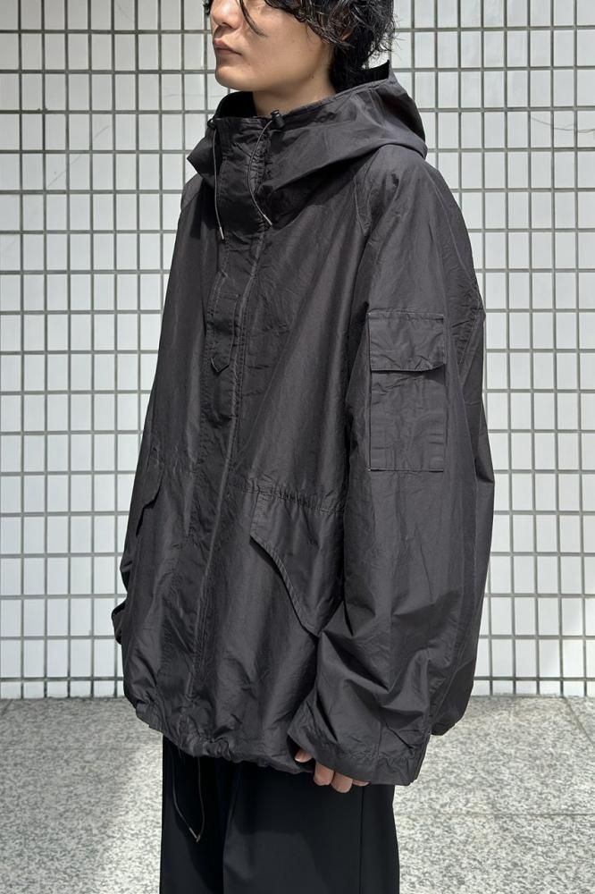 ECWCS JACKET -ORGANIC COTTON SILK HIGH COUNT TYPEWRITER ECWCS JACKET -ORGANIC COTTON SILK HIGH COUNT TYPEWRITER