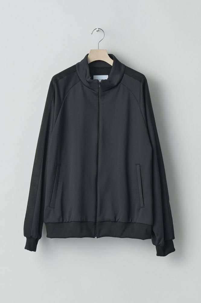 NYLON JERSEY TRACK JACKET(BLACK) - H-L NYLON JERSEY TRACK JACKET(BLACK) - H-L