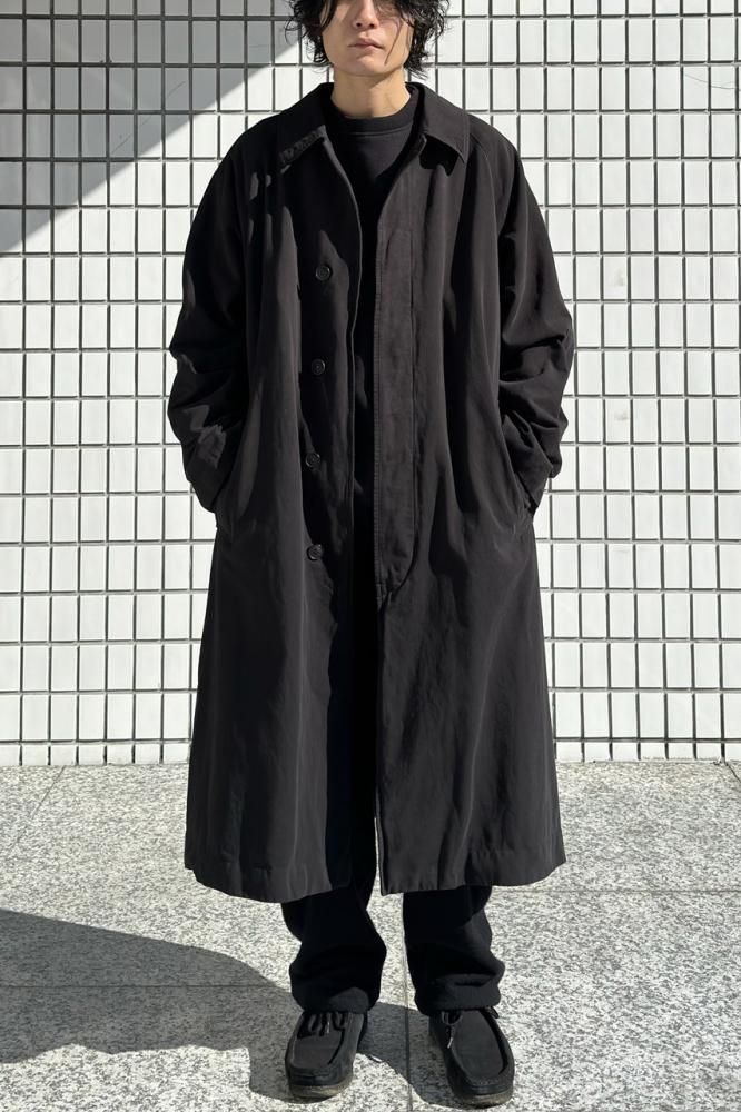製品染バルカラーコート(BLACK) - H-L 製品染バルカラーコート(BLACK) - H-L