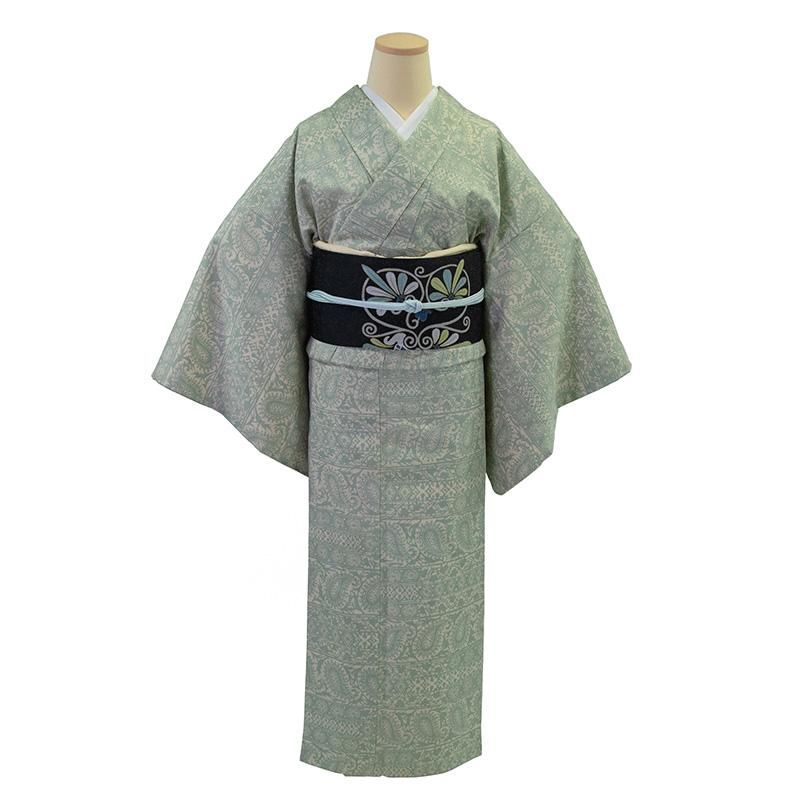 新品 大島紬着物 正絹 帯と長襦袢付 仕立済(京都きもの市場 新品 大島紬着物 正絹 帯と長襦袢付 仕立済(京都きもの市場